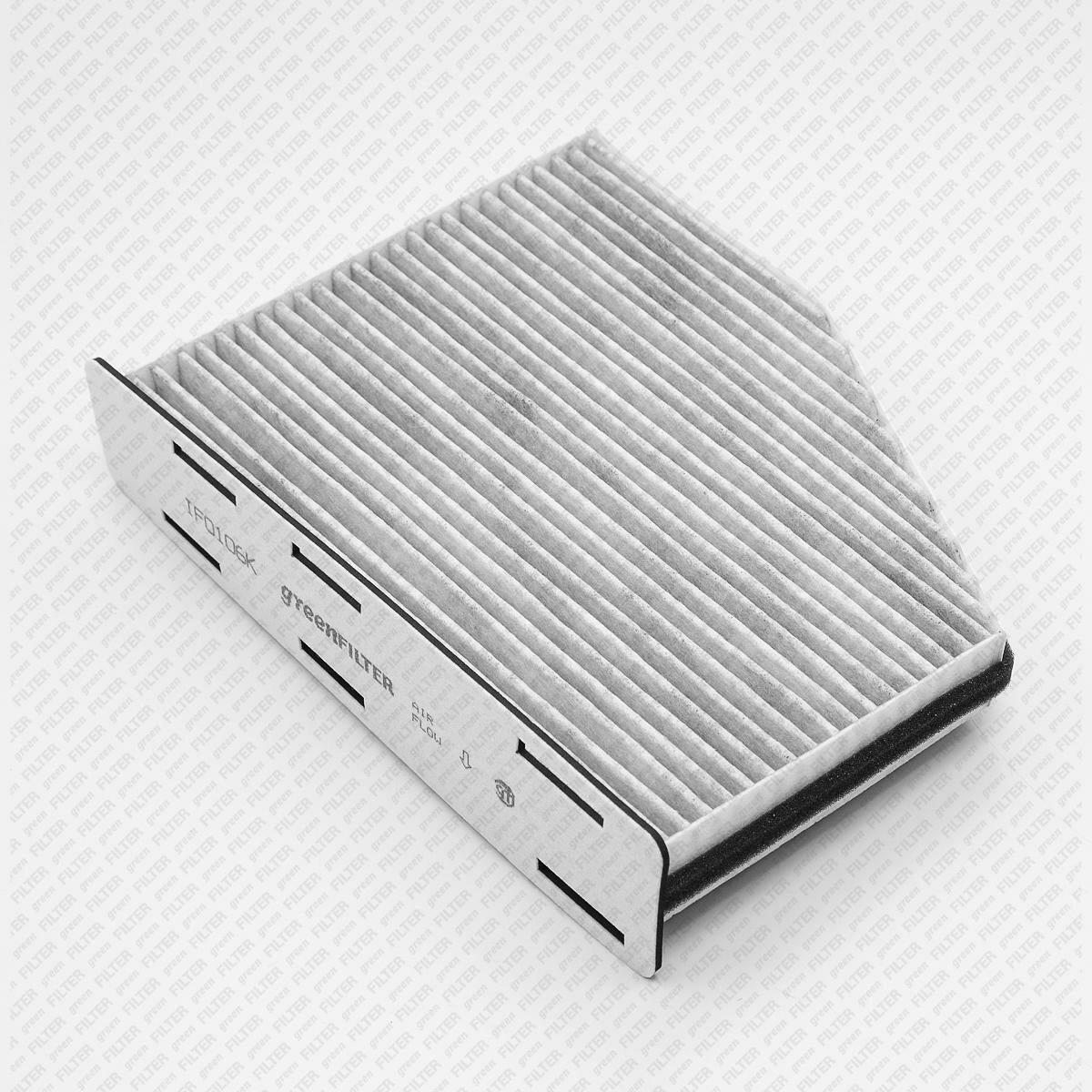 Green filter фильтр салона (угольный) audi a3 1.4-3.2, tdi 03- seat altea 1.4-2.0, tdi 04-, leon 1.4-2.0, tdi if0106k