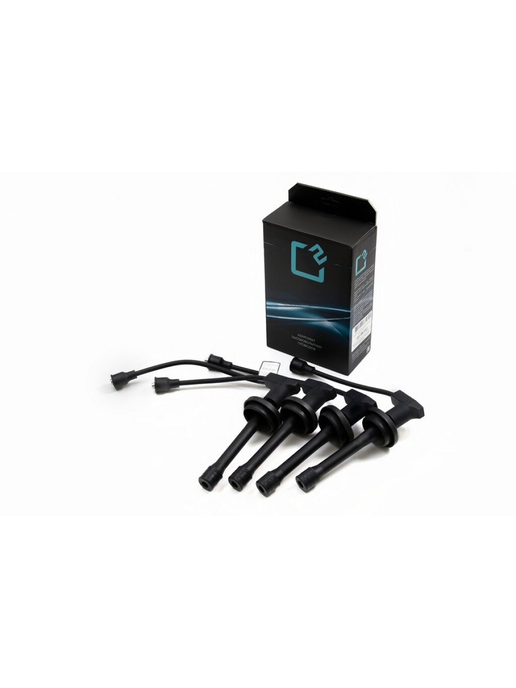 Провода высоковольтные для а/м ГАЗ 406 дв. с наконечниками "О2"