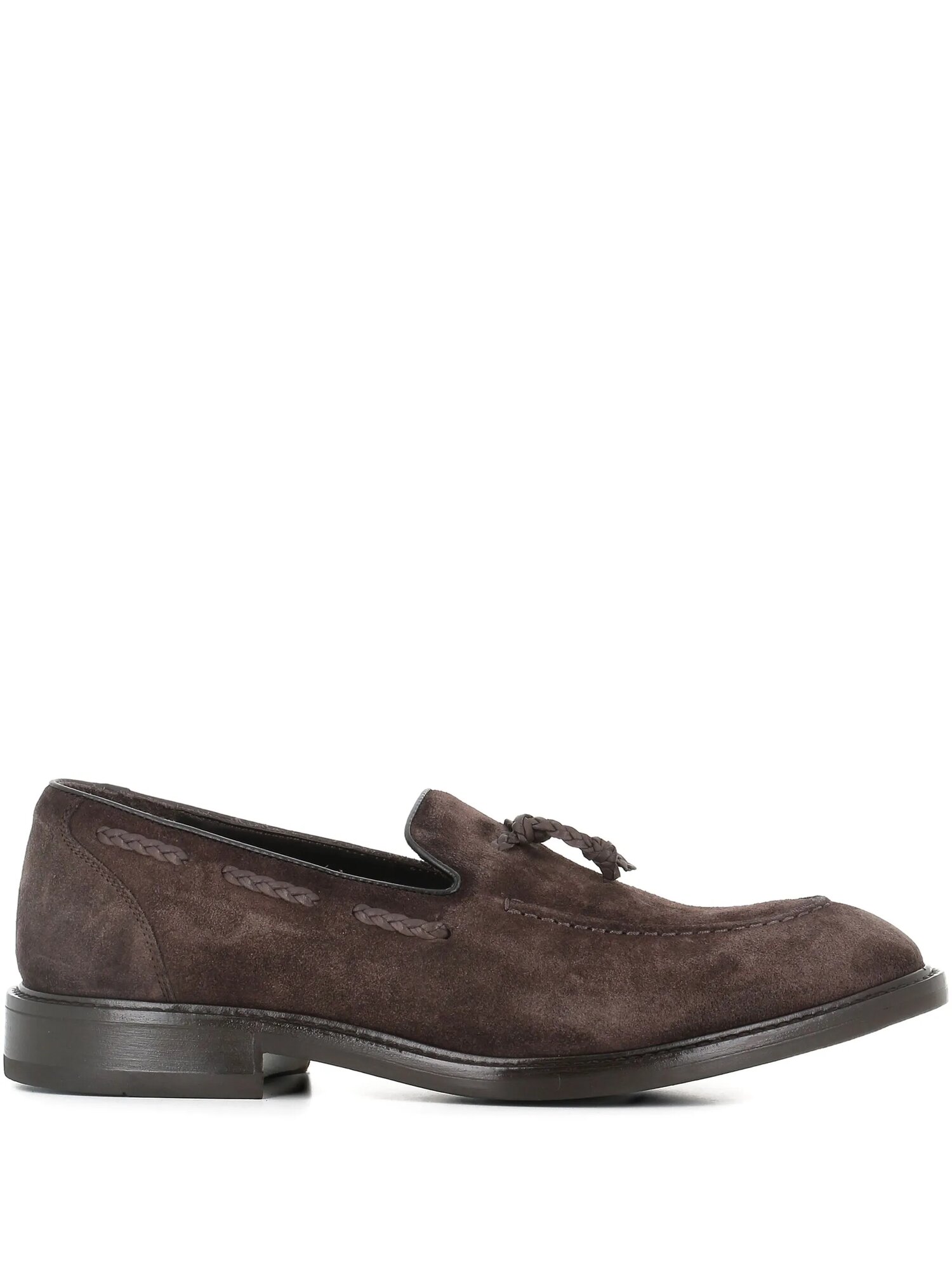 Лоферы Tassel-detail suede loafers
