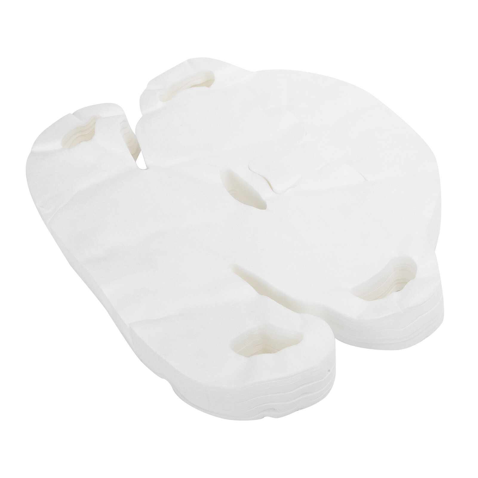 100шт одноразовая маска для лица бумага DIY хлопок уход за кожей лица увлажняющие аксессуары