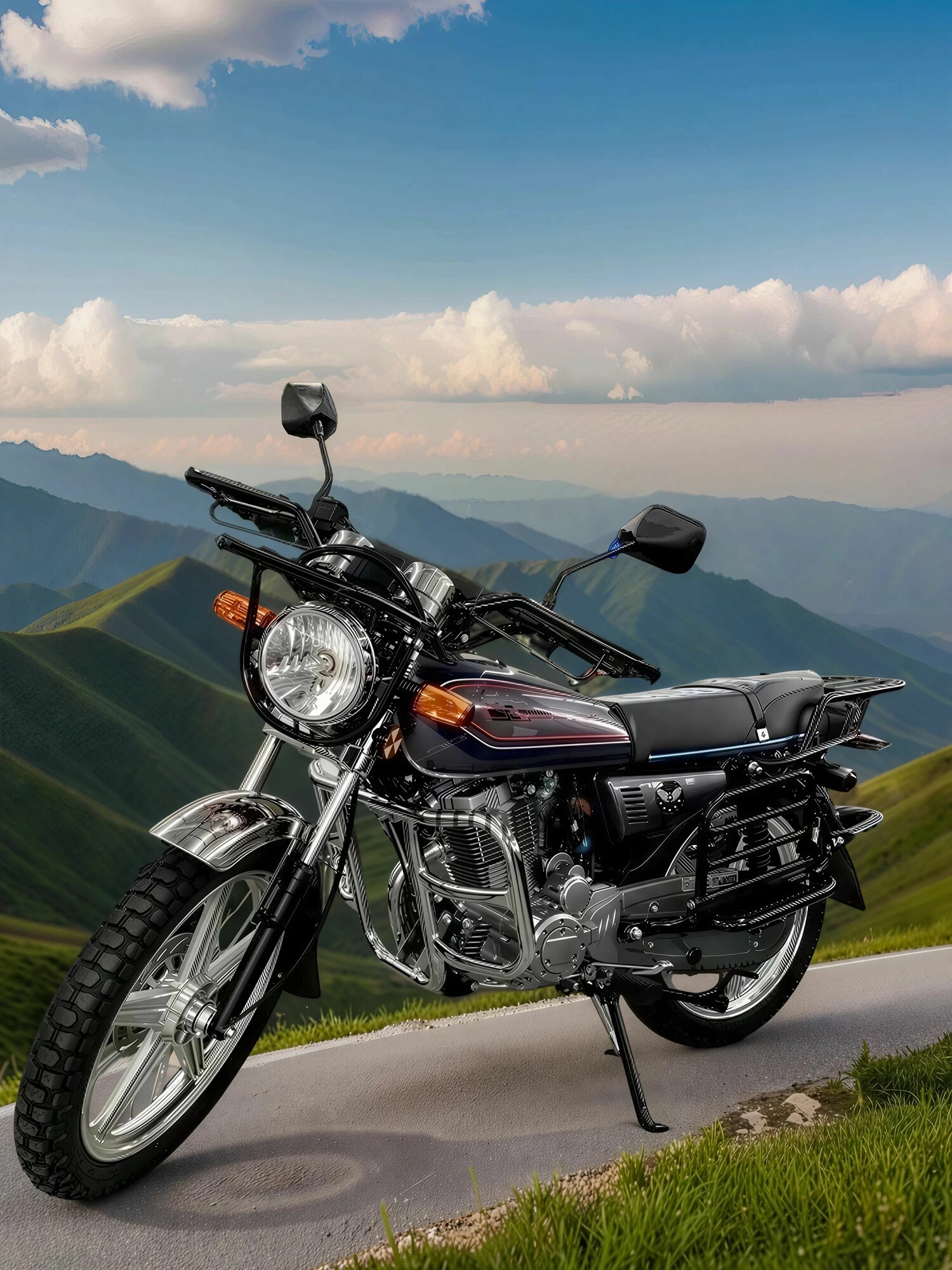 Мотоцикл HUNTER 250 GREY с ПТС