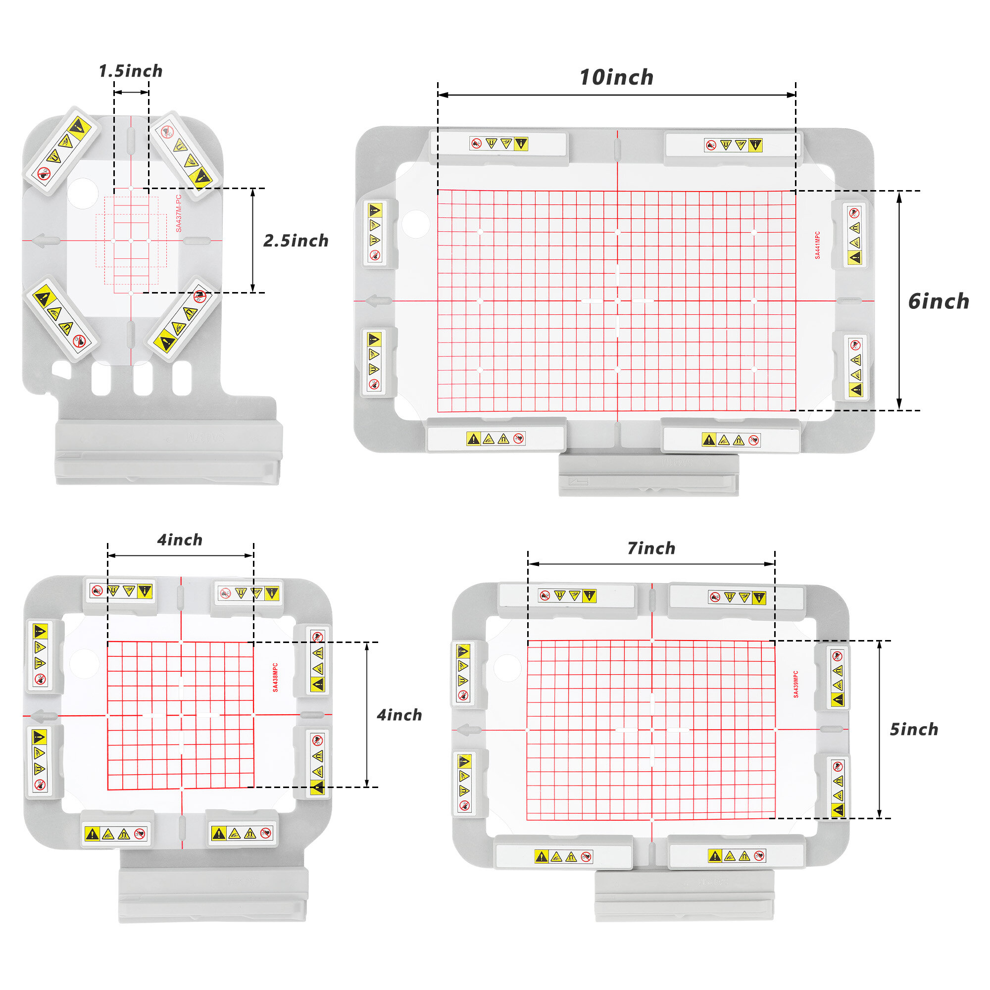 Brother Магнитные пяльцы 10x10cm для вышивальных машин NQ1700E, NQ1600E, и др, а также Innov-is и BabyLock