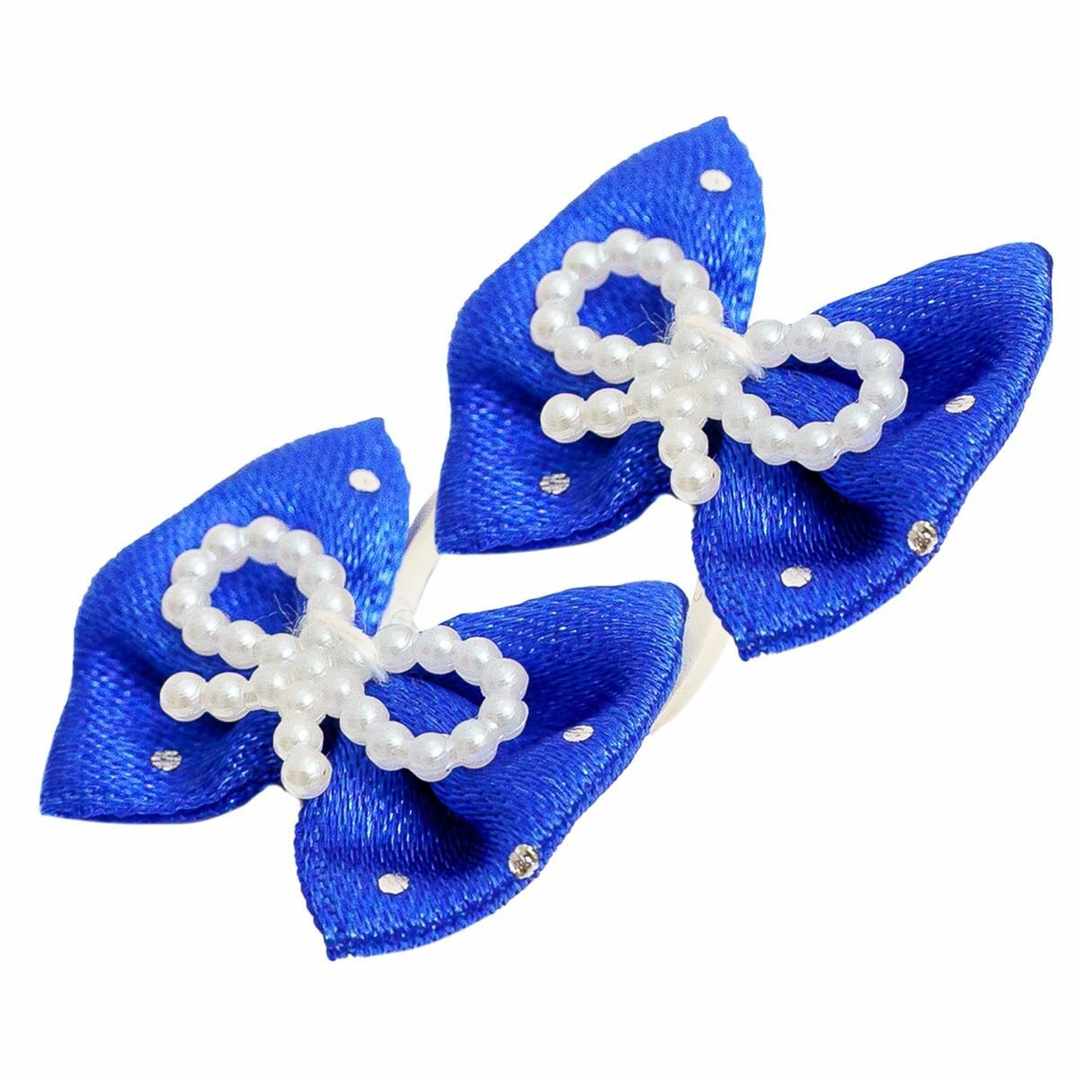 Бантик для собак ZooOne, 2 штуки, размер 5 см х 2,8 см, 2-22-039