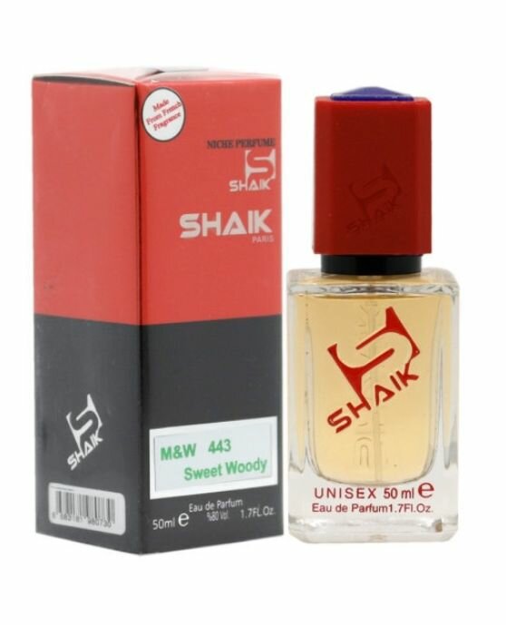 Парфюмерная вода Shaiik 443 унисекс , 50 ml