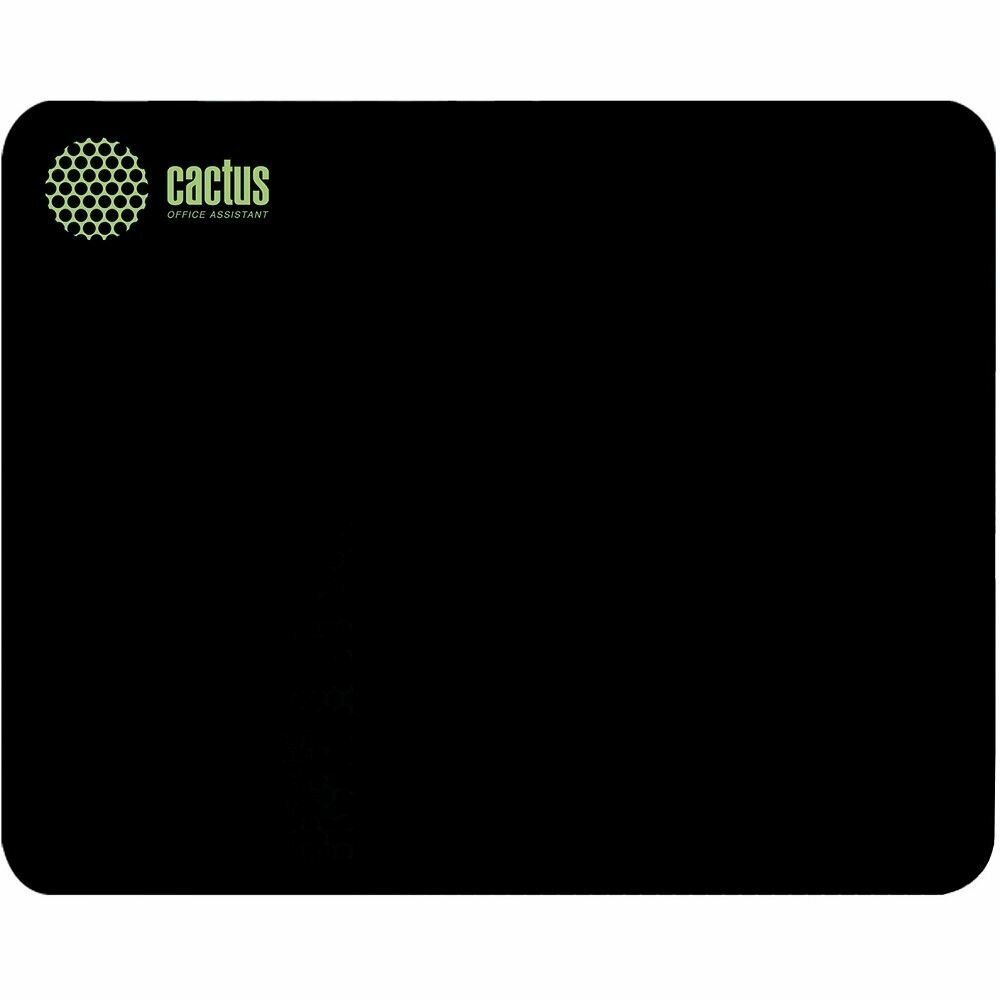 Cactus Коврик для мыши Black 220x180x2мм CS - MPC - P01XS