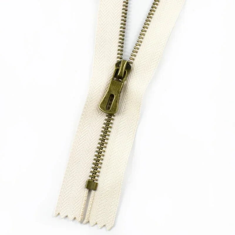 2-10 шт. Meetee 3 # Бронзовые металлические молнии 15-30 см, закрытые молнии, швейные джинсовые сумки, карманные застежки-молнии, ремонтные комплекты, аксессуары для самостоятельного изготовления