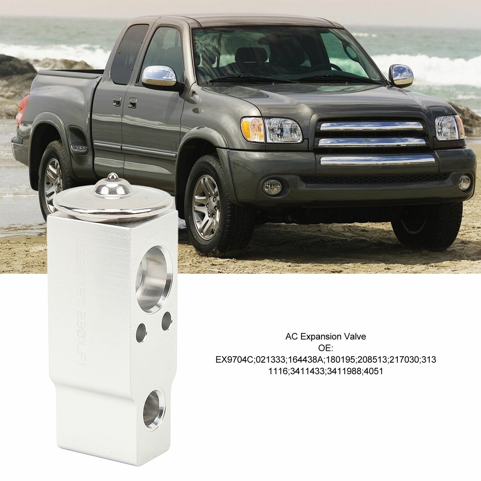 AC Expansion Valve EX9704C Замена теплового расширительного клапана кондиционера для Camry Tundra