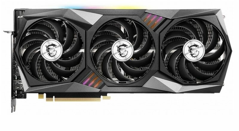 Видеокарта MSI GeForce RTX 3060 Ti GAMING Z TRIO (LHR) (RTX 3060 Ti GAMING Z TRIO 8G LHR) - PCI-E 4.0, 8 ГБ, GDDR6, 256 бит, DisplayPort x3, HDMI, GPU 1410 МГц