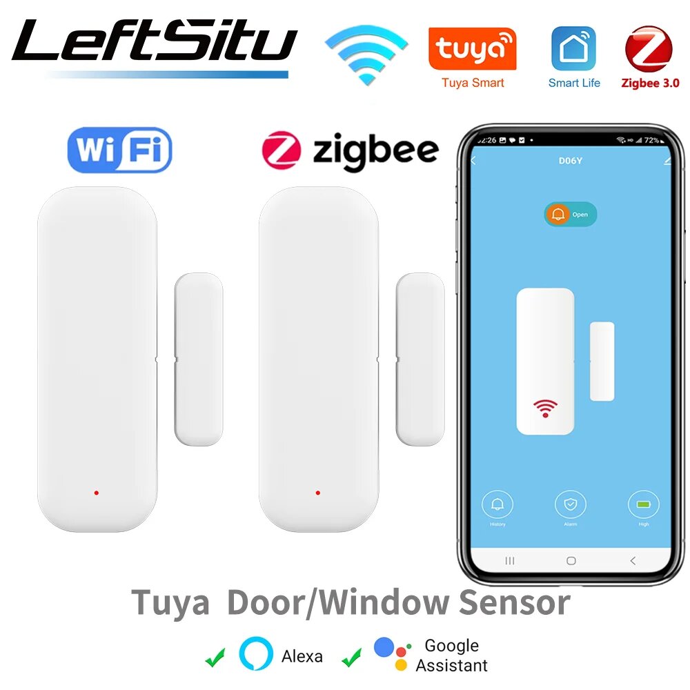 Датчик двери и окна WiFi 2.4GHz — фото 1