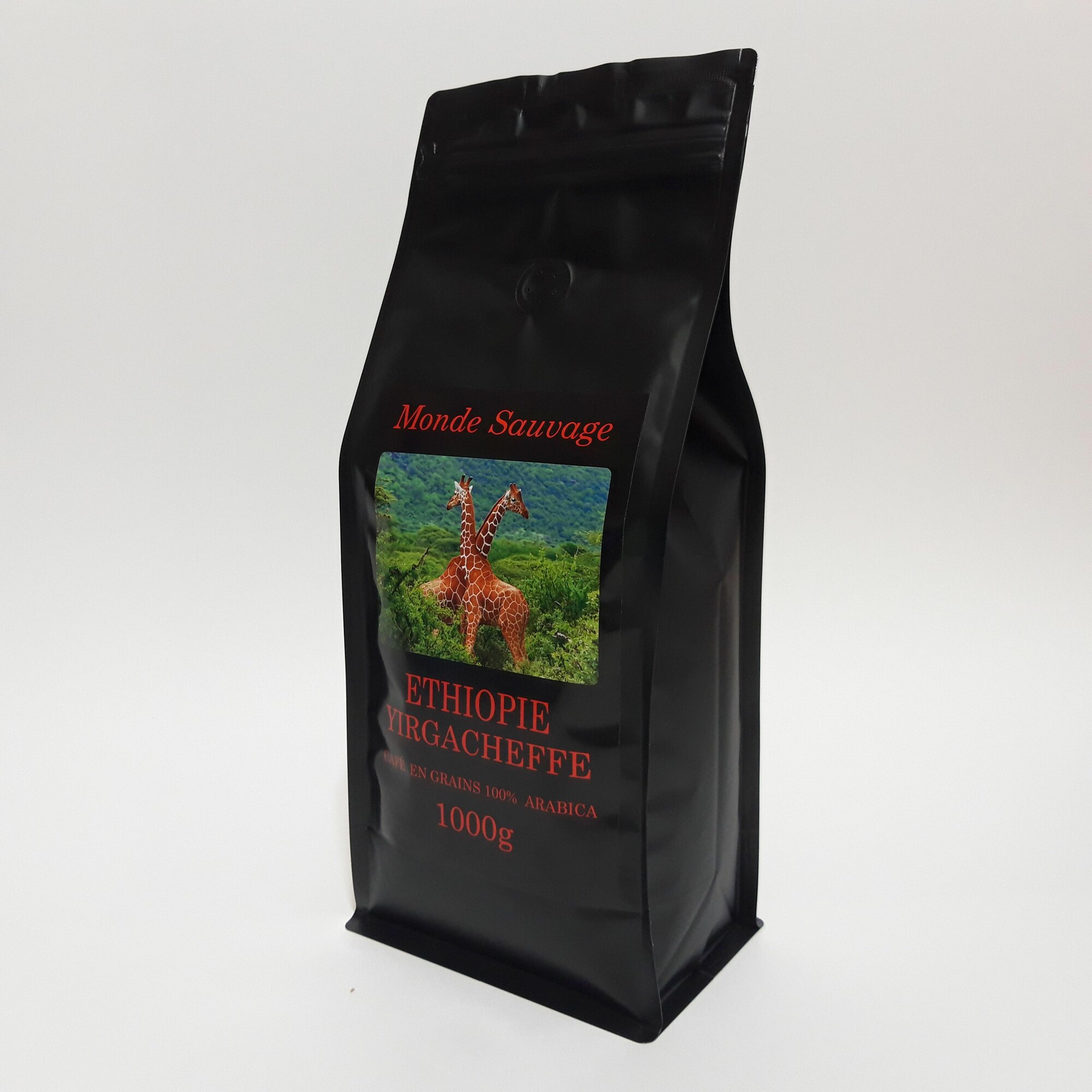 Кофе в зёрнах Монд Саваж Эфиопия Иргачефф 1кг