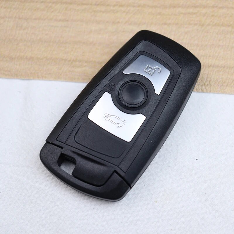 Корпус автомобильного ключа для BMW F 3 5 7 серии E90 E92 E93 X5 F20 F30 F40 F10 F11 F25 F26 F30 F31 F34 F80 X3 X4 I3 M3 M4 3 buttons-black