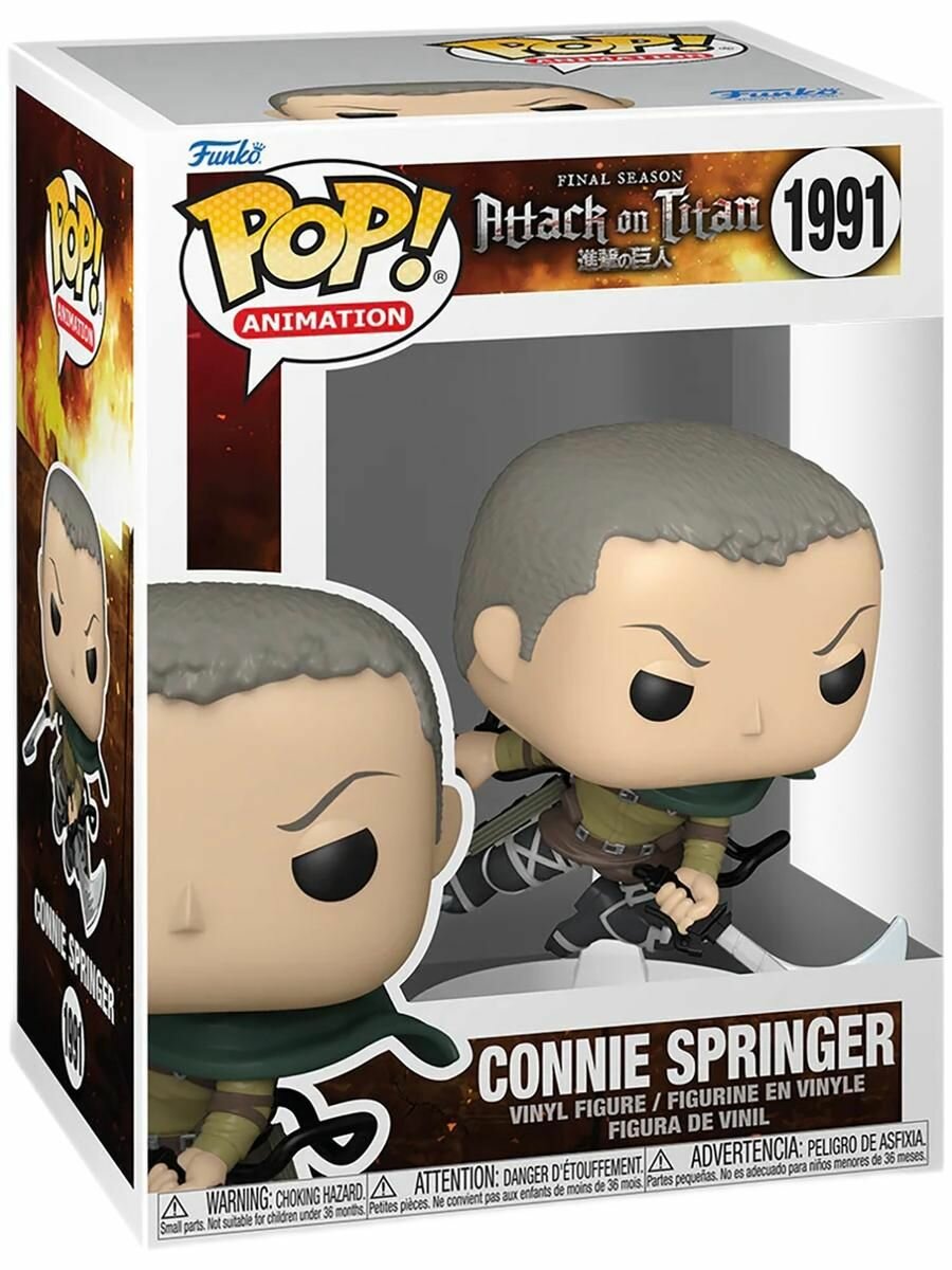 Фигурка Funko POP! Animation Attack on Titan: Connie Springer (1991)