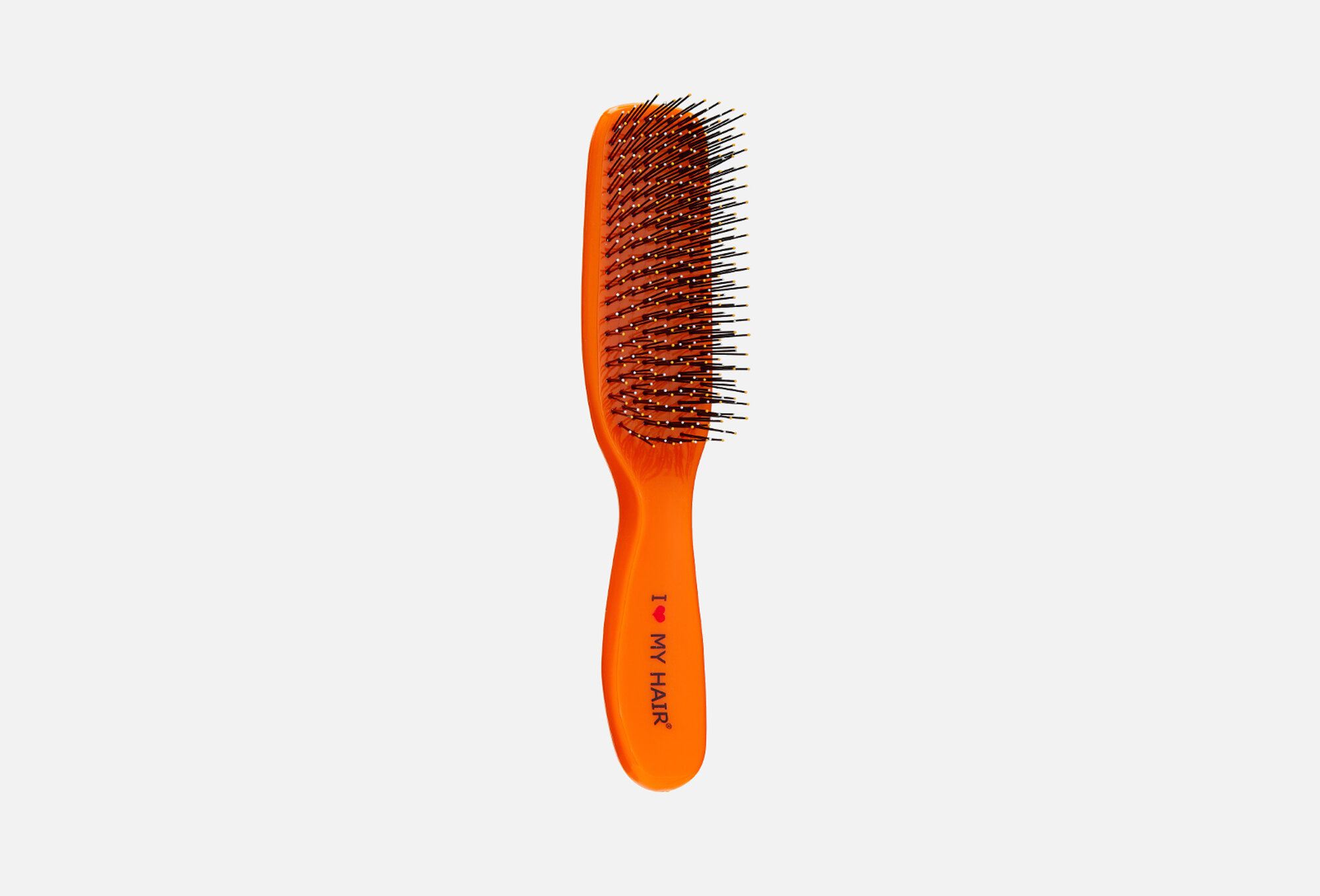Щетка для волос I LOVE MY HAIR ILMH Spider Classic 1501 оранжевая глянцевая M