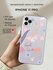 Чехол на Apple iPhone 11 Pro / Айфон 11 Про с принтом "Lucky flowers", прозрачны...