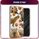 Чехол на Apple iPhone XS Max / Айфон XS Max с принтом "Капибара и апельсины", пр...