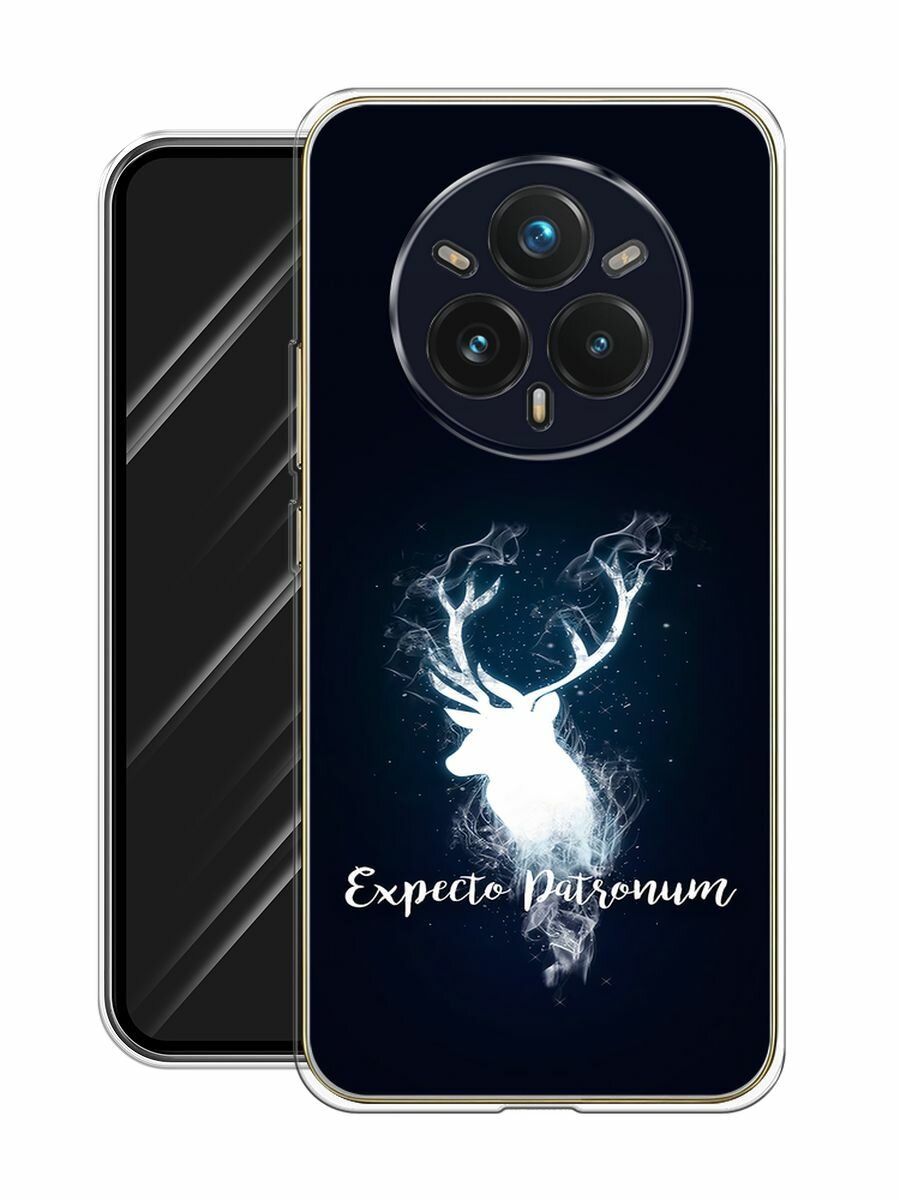 Чехол на Realme 14 Pro+ / Реалми 14 Про+ с принтом Expecto Patronum — фото 1