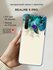 Чехол на Realme 5 Pro / Реалми 5 Про с принтом Перья голубого цвета