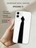 Силиконовый чехол на Apple iPhone 11 / Айфон 11 с принтом "Галстук"