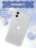 Чехол на Apple iPhone 11 / Айфон 11 с принтом прозрачный, прозрачный
