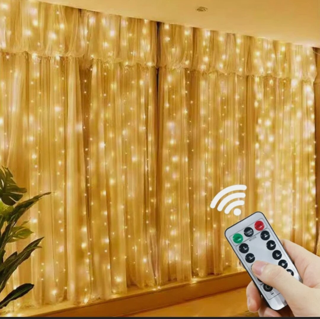 Светодиодная гирлянда 5В постоянного напряжения, USB разъем