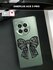 Чехол на OnePlus Ace 3 Pro / Ван Плас Эйс 3 Про с принтом "Черный сетчатый бант ...