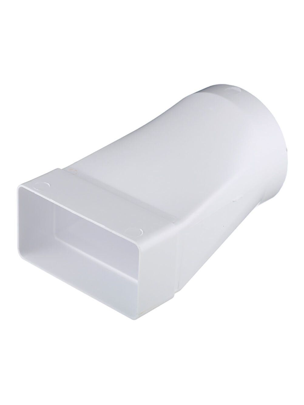 Соединитель эксцентриковый пластиковый для плоских воздуховодов 60х120 мм с круглыми d100 мм