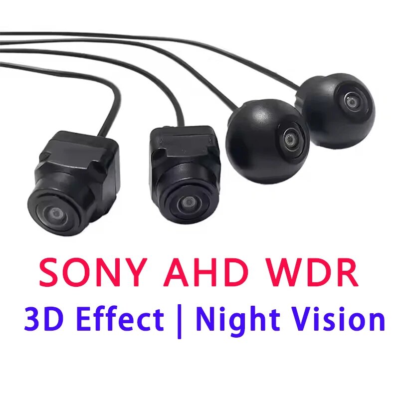 Панорамная автомобильная камера 360 Sony 307 AHD 1080P 720P, передняя, задняя, левая, правая, вокруг обзора, 3D, обзор на 360 градусов для радиоприемника Android