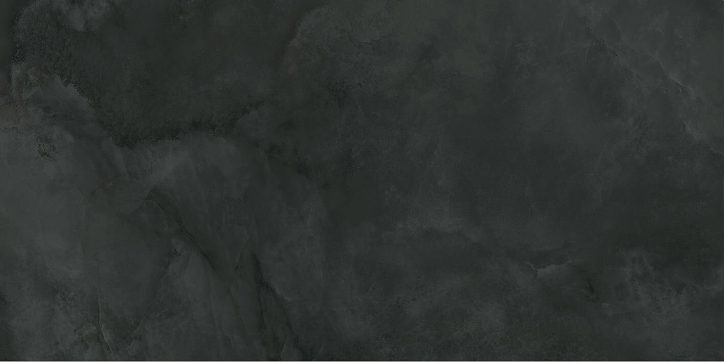 Laparet Плитка Cosmo nero обрезной глянц 40x80 10 мм арт. 48026R (цена за 1.6 м2)