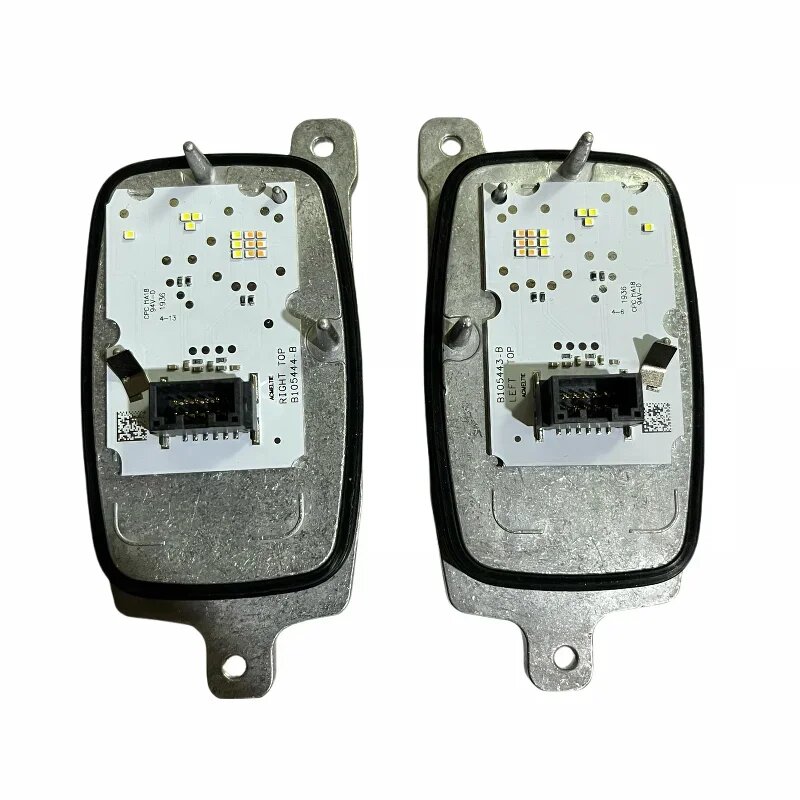 Белый блок управления модулем дневных ходовых огней DRL, подходящий для Renault Koleos Megane 4, светодиодный модуль «ангельский глаз» для фар