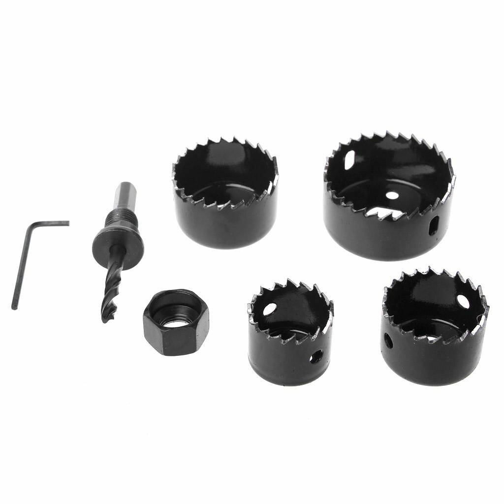 Набор открывалок для отверстий из 6 частей-черный