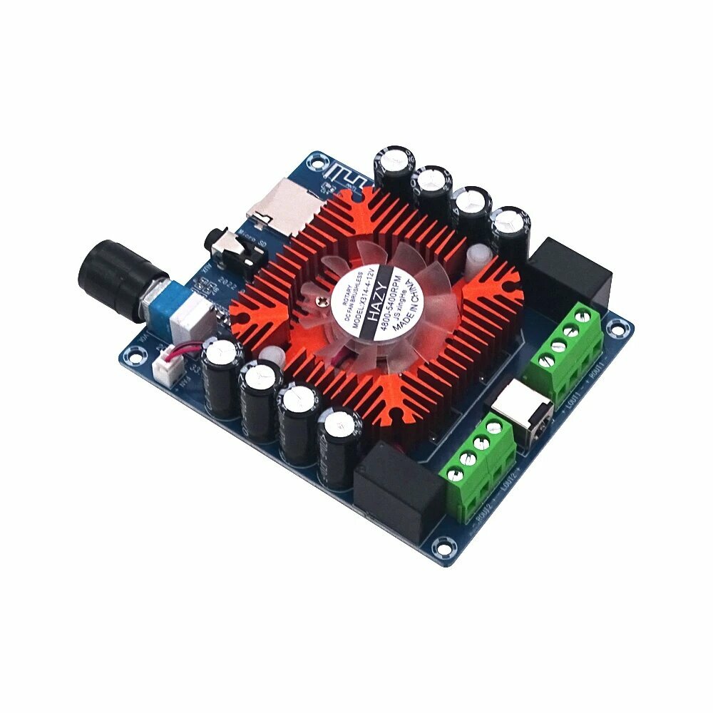 Модификация автомобильной аудиосистемы Bluetooth плата цифрового усилителя с достаточной мощностью TDA7388 50 Вт * 4