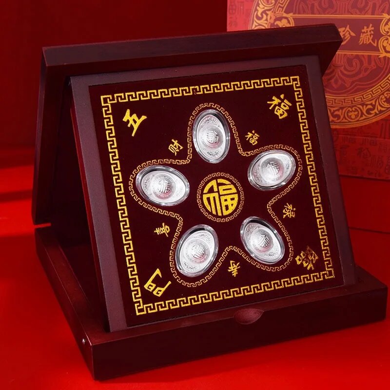 Серебряные слитки 999 HOYON Silver color