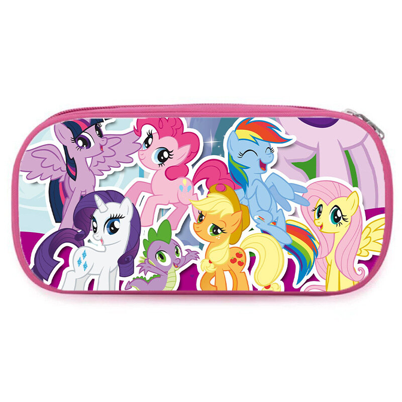 Пенал Pony Baoli, для карандашей, большой, красный