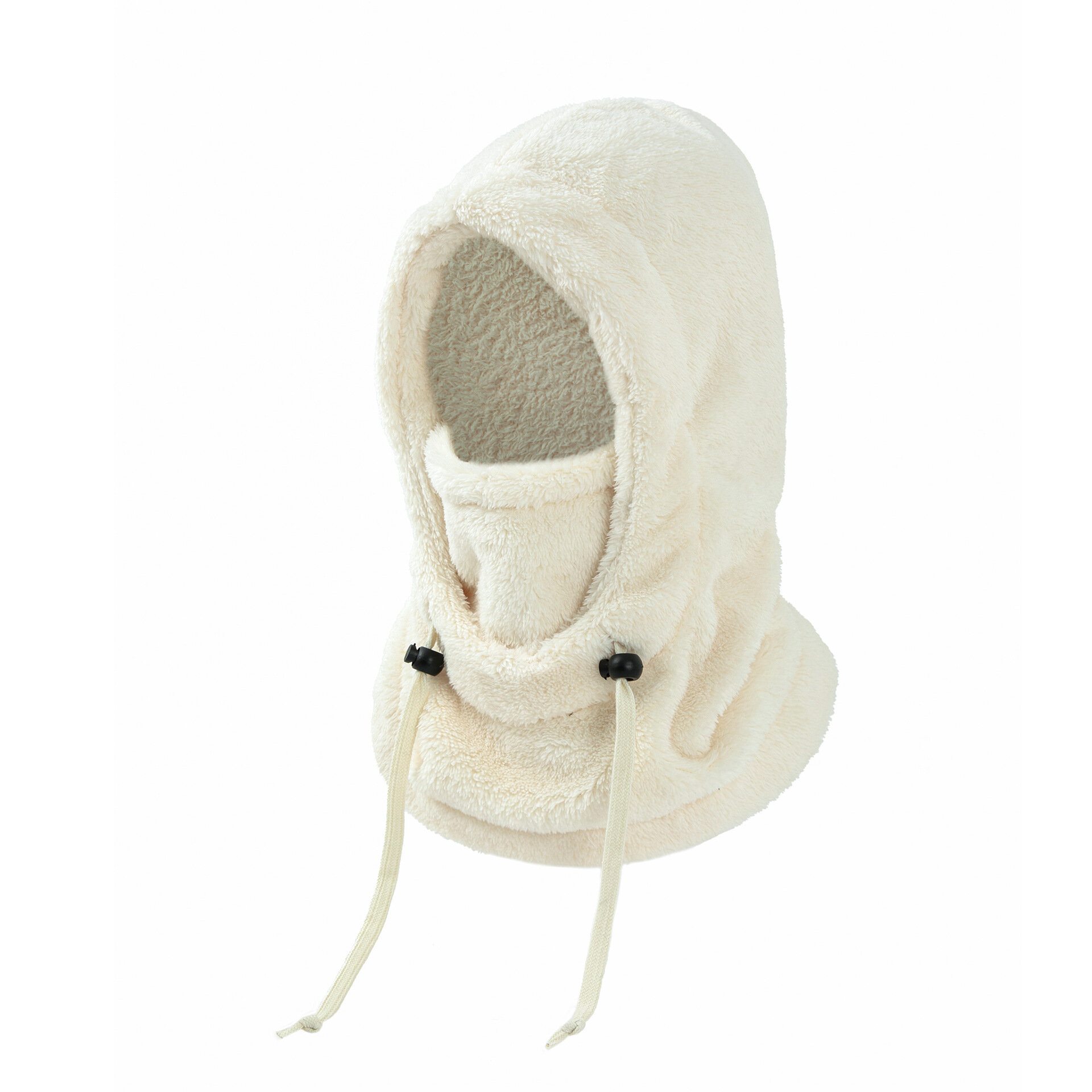 Шапка для взрослых, мягкая защита ушей, капюшон, шейный шарф, универсальный зимний ветрозащитный капюшон для езды на велосипеде, теплый головной убор.