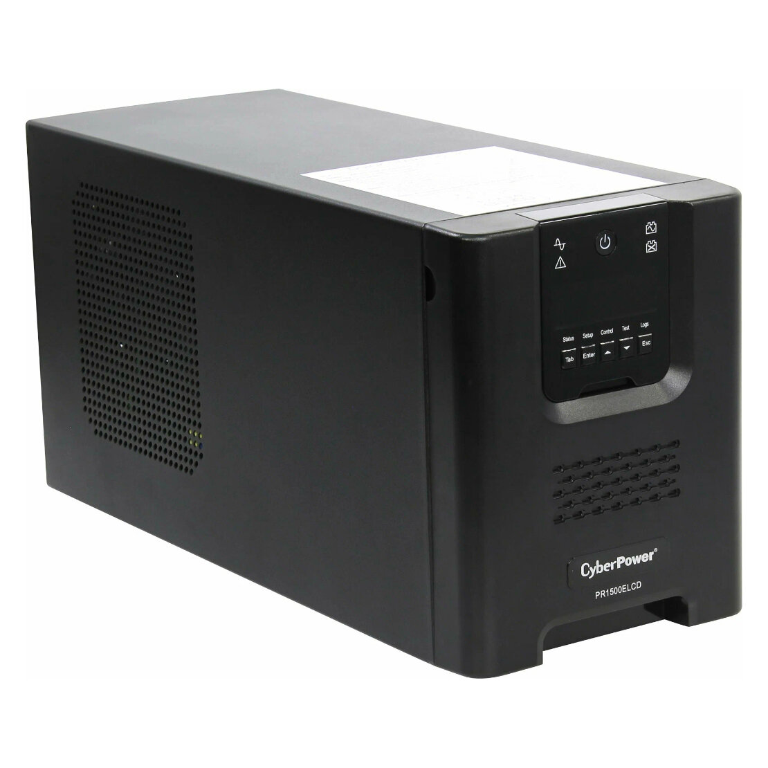 ИБП CyberPower PR1500ELCD, линейно-интерактивный, 1500 ВА/1350 Вт, 405 Дж, черный