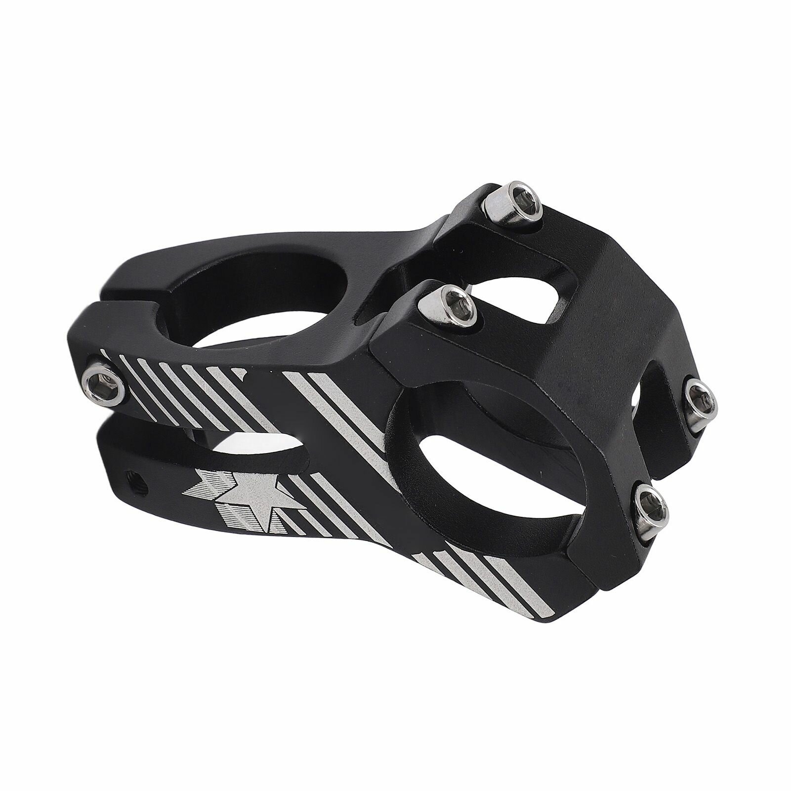 Прочные выносы руля горного велосипеда из алюминиевого сплава 31,8 мм, черный вынос руля шоссейного велосипеда, легкий и прочный