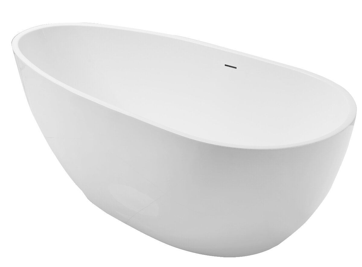 Ванна акриловая Grossman Fly GR-1103 160х80 белая