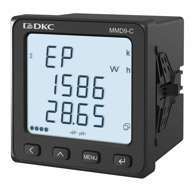 Устройство многофункциональное измерительное MMD9-C RS-485 и Ethernet LCD дисплей, DKC MMD9-C-RSEDR (1 шт.)