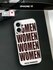 Чехол на Apple iPhone 17 / Айфон 17 с принтом Woman burgundy