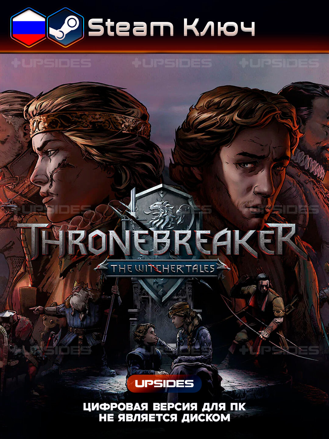 Игра Thronebreaker: The Witcher Tales для Steam PC (ПК) Россия + СНГ. Цифровая версия