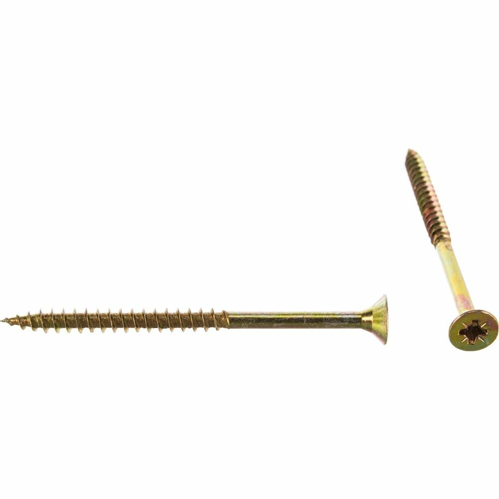 Универсальные саморезы Tech-Krep 90х6,0 мм желтые 50 шт. 102274