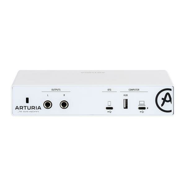 Аудиоинтерфейс Arturia MiniFuse 2 OTG White — фото 1