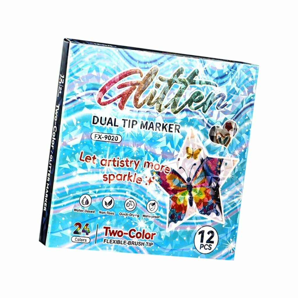 Двухсторонние акварельные маркеры, гибкие кисти, художественные маркеры, Маркеры для рисования