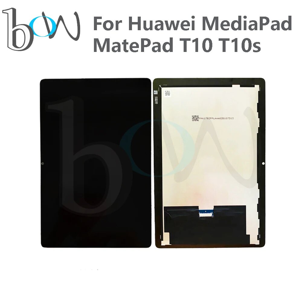 Для Huawei MediaPad MatePad T10 T10s AGR-L09 AGR-W09 AGR-AL09 AGS3-L09 AGS3-W09 AGRK-W09 ЖК-дисплей с сенсорным экраном в сборе For T10 Black