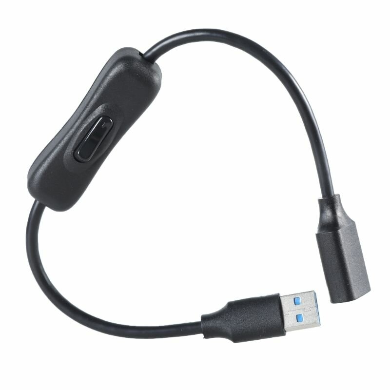 Удлинитель USB3.0 с выключателем-0,3 м