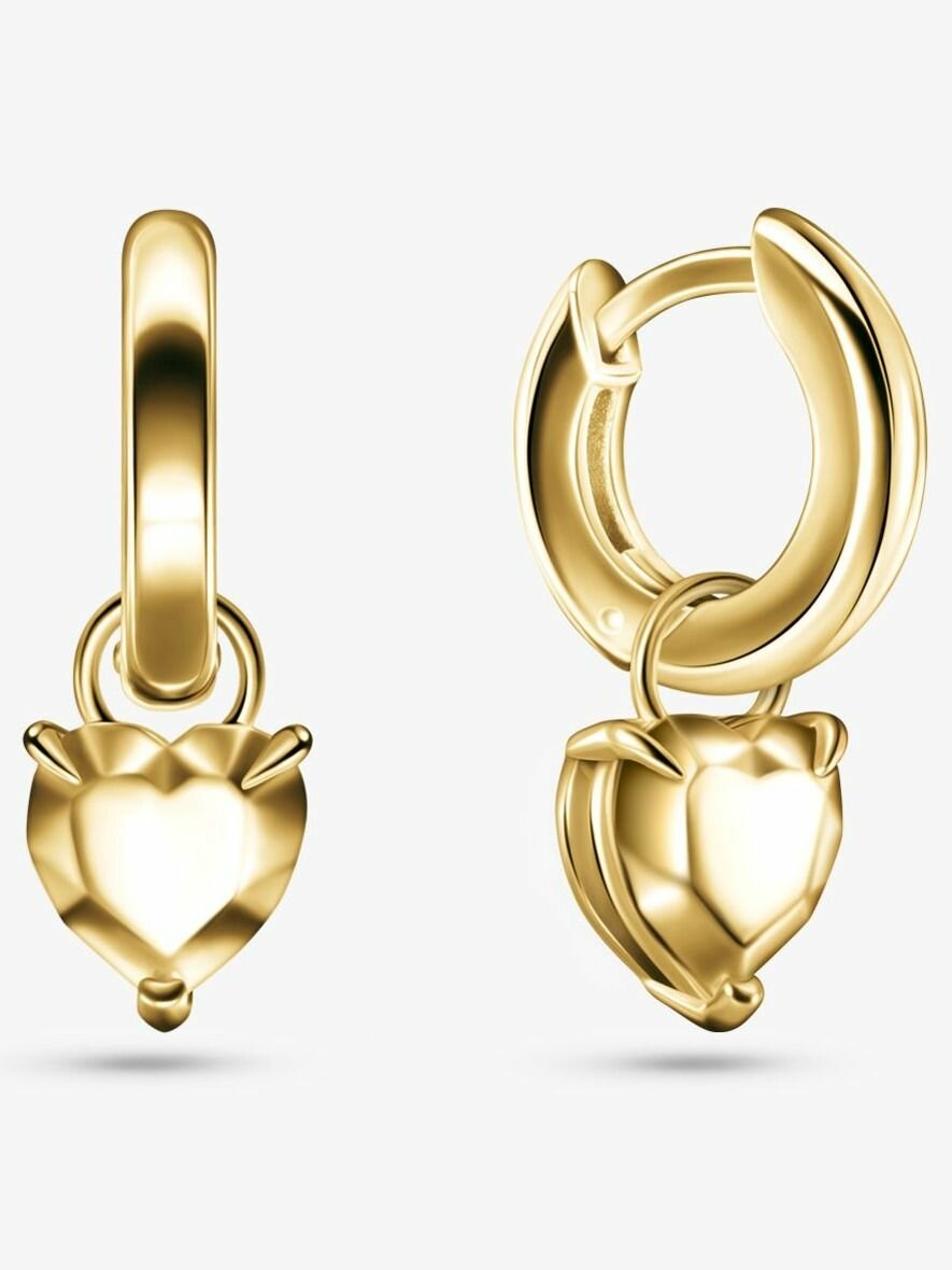 Серьги с подвесками, серебро, 925 проба