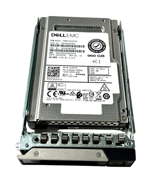 Жесткий диск Dell JDK40 960Gb SAS 2,5" SSD