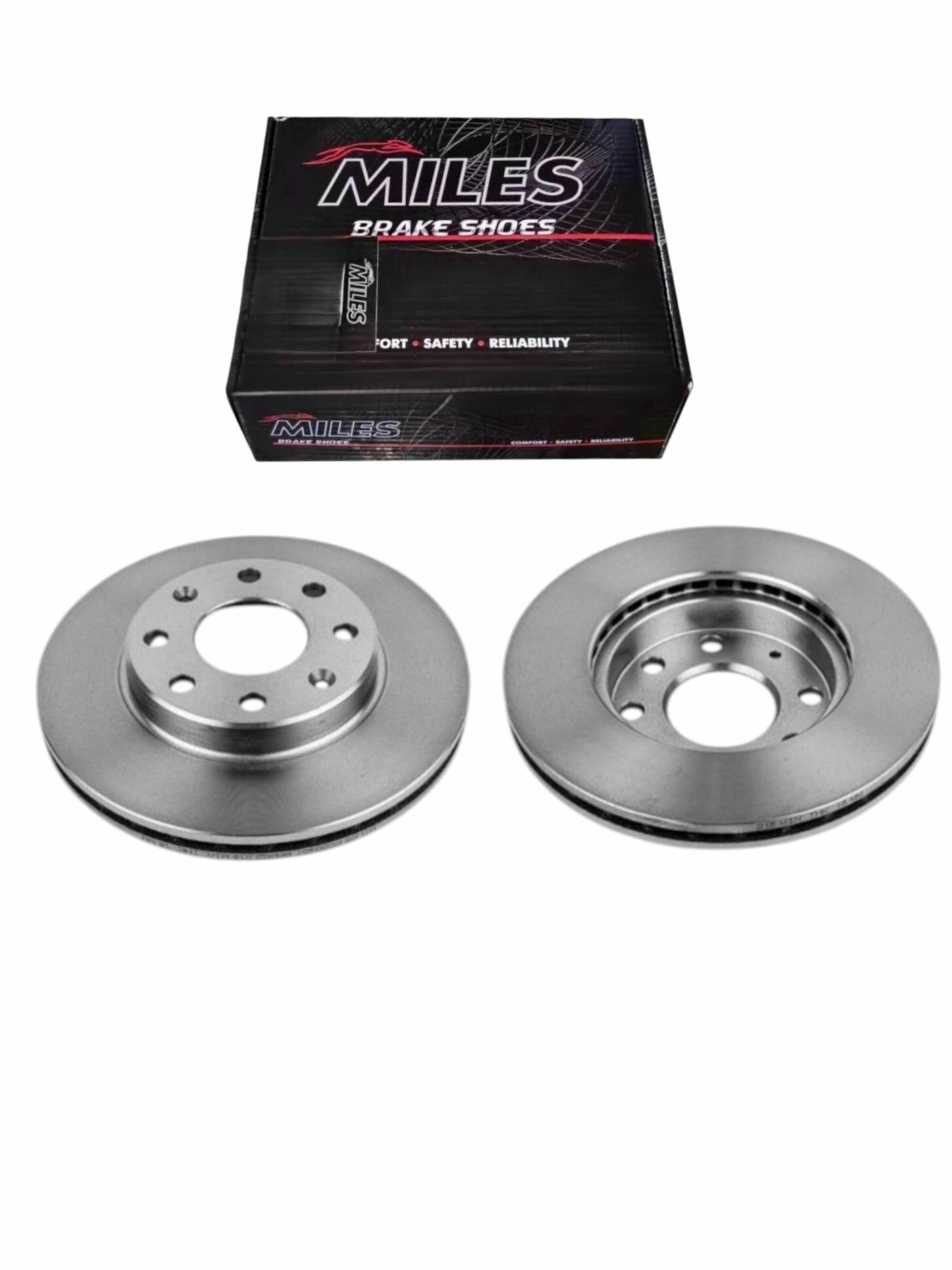 Диск тормозной Шевроле Авео Спарк (CHEVROLET AVEO/SPARK 05-) передний вент Комплект 2 шт