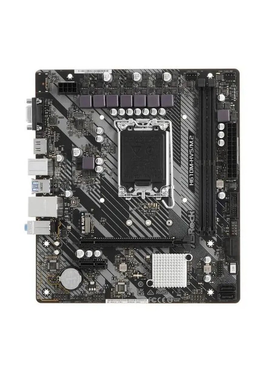 Материнская плата H610M-HVS/M.2 R2.0 - LGA 1700, DDR4