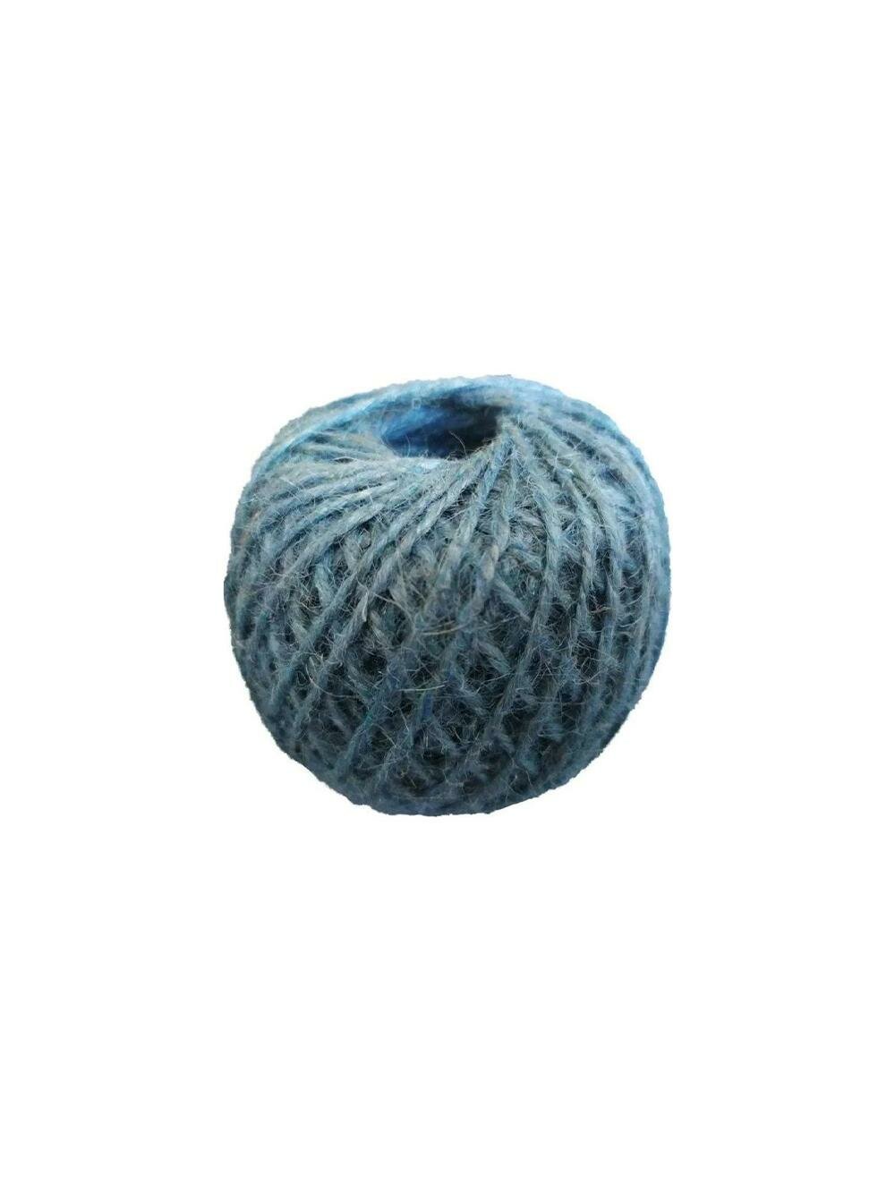 Набор Шпагат джутовый синий 1120 Текс (100 м) {70753} (2 шт)